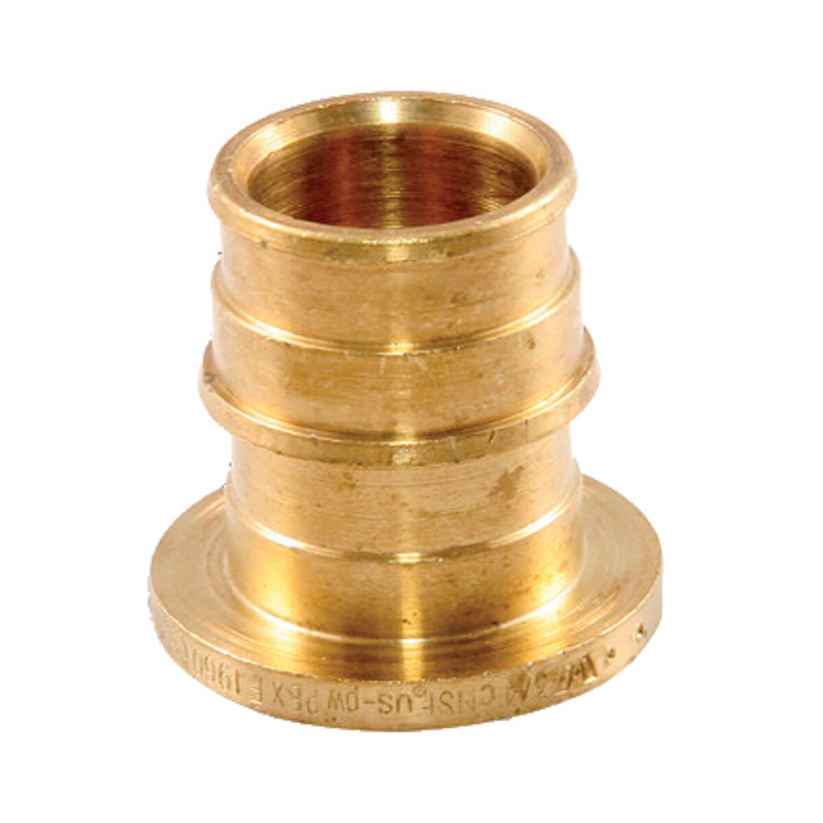 1/2" PEX Brass Insert Plug (Crimp Style)