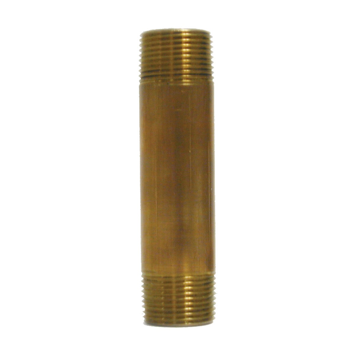 1" x 2" Nipple Brass