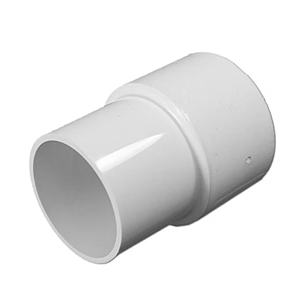 2 1/2" Pipe Extension Fitting (Spigot x Internal Schedule 40 Pipe) PVC ...