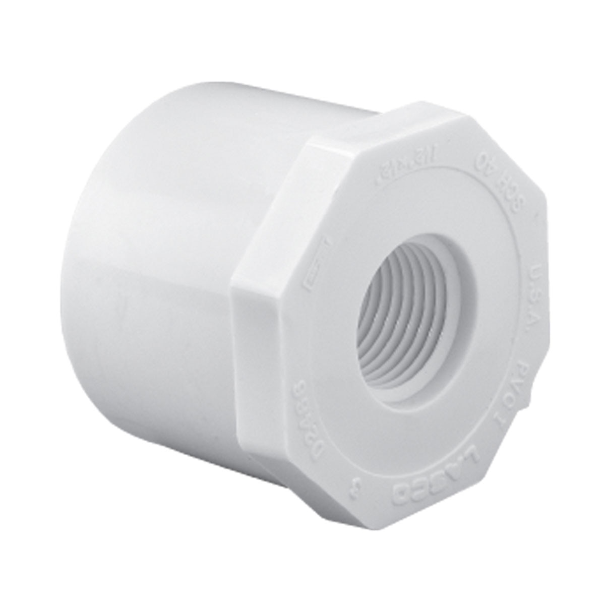 2" x 1 1/4" Reducing Bushing (Spigot x FIPT) PVC Schedule 40