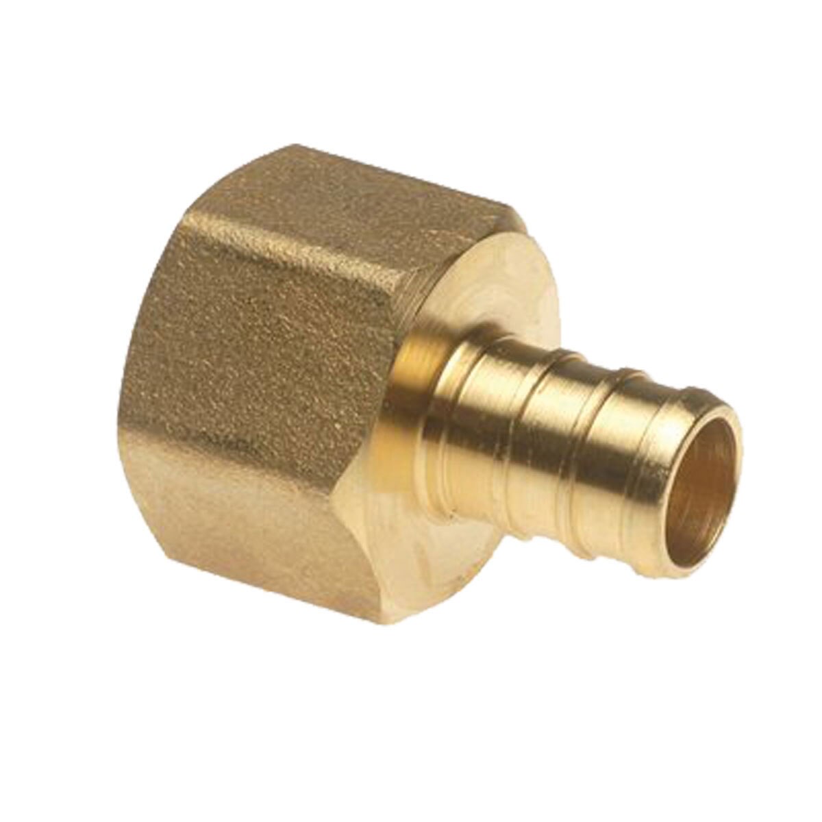 3/4" FIPT x 1/2" PEX Brass Insert Adapter (Crimp Style)