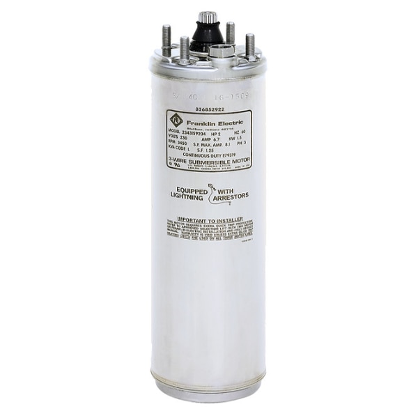 4-Inch - 1HP 575V 3 Phase Encapsulated Motor