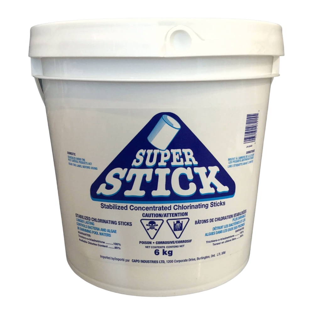 Chlorine Pool Super Sticks 6kg