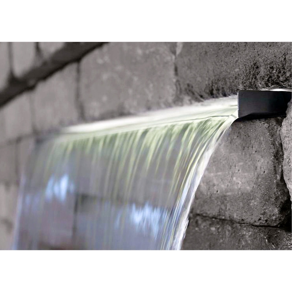 DH Line 36" Stainless Steel Tropical Falls