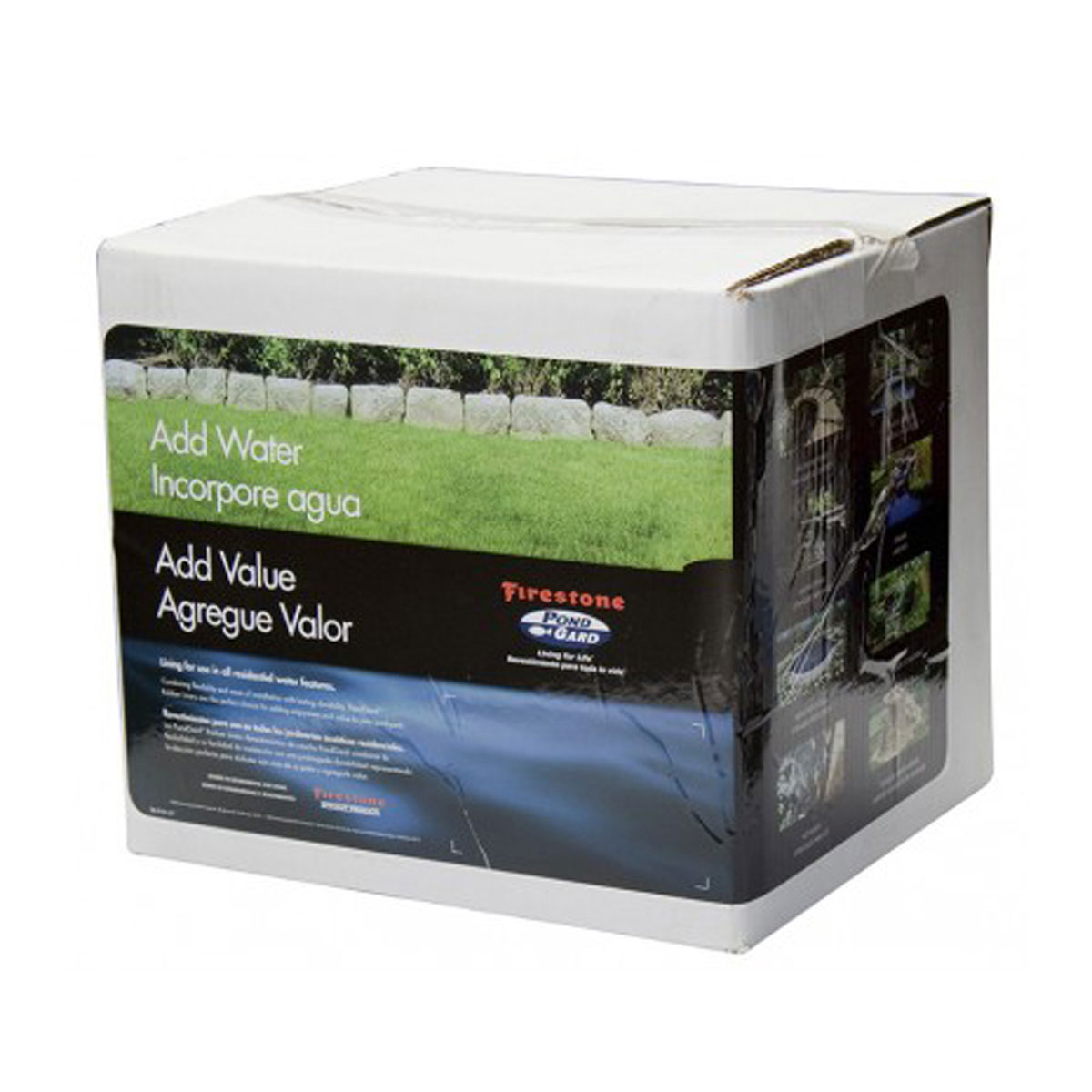 Firestone 10' x 15' Boxed EPDM Pond Liner Firestone 10' x 15' Boxed EPDM Pond Liner
