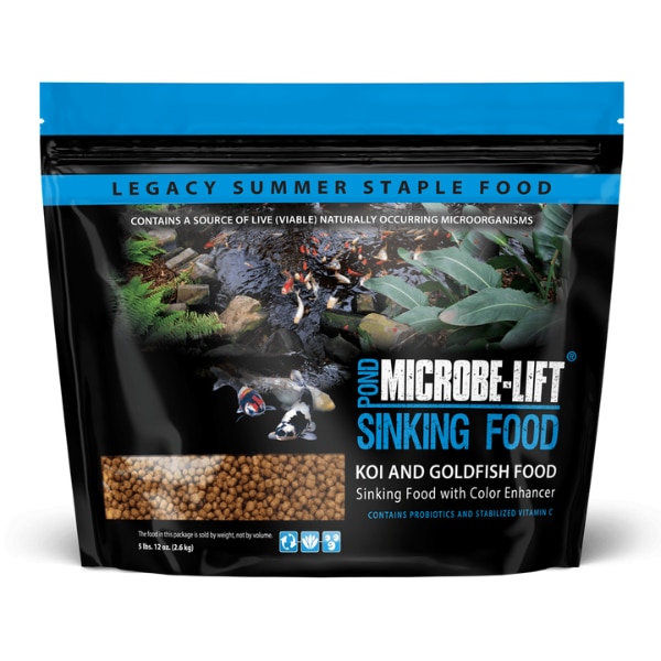 Microbe-Lift 4lb 12oz Sinking Food Pellets Fish Food