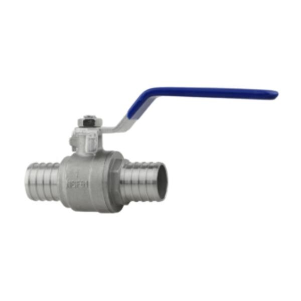 PEX Ball Valve 1/2" Stainless Steel