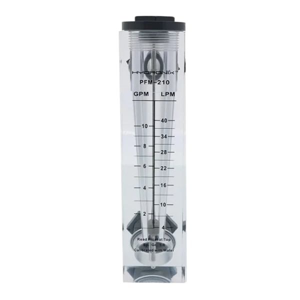 Panel Mount Flow Meter 2-10 GPM, 3/4" MNPT